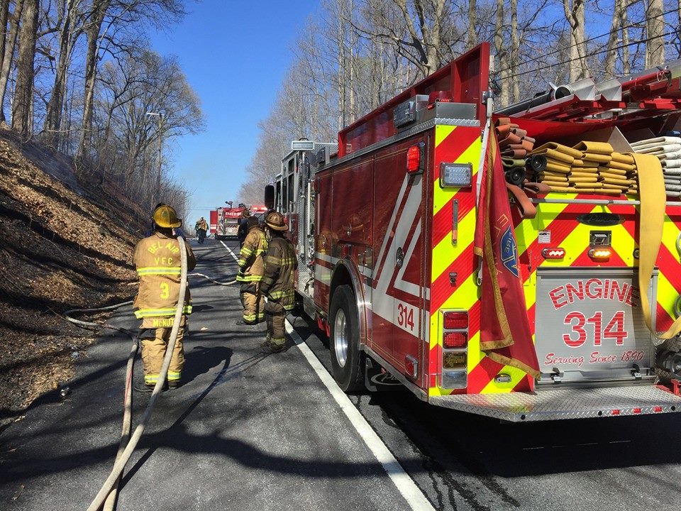 Rt.1 Field Fire - Bel Air Volunteer Fire Company