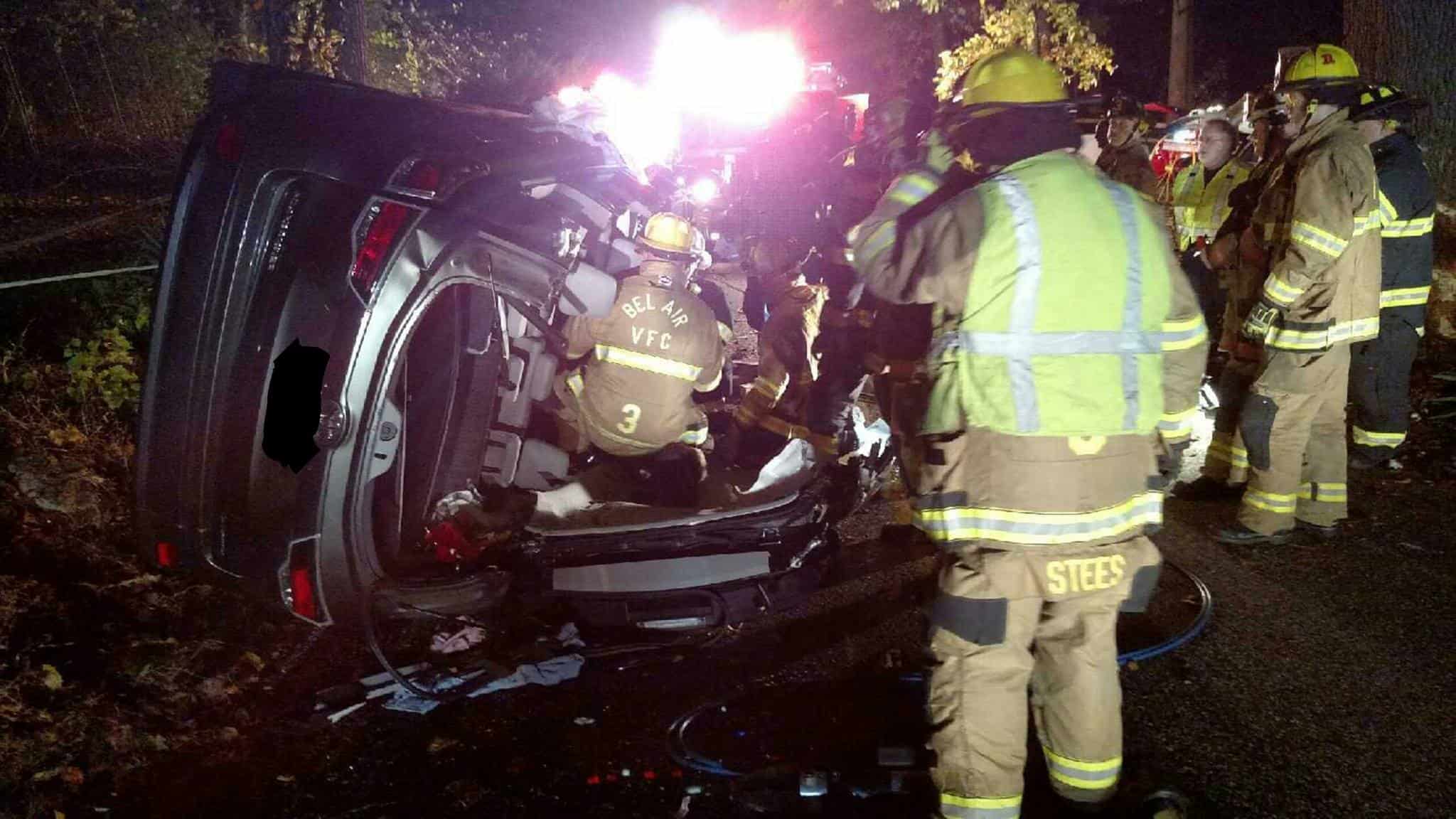 Whitaker Mill Rd Rescue - Bel Air Volunteer Fire Company